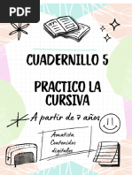 30 Cuadernillo de Letra Cursiva | PDF
