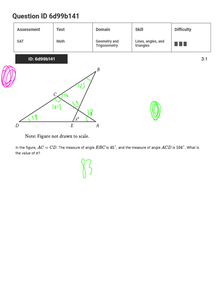 Lines, Angles, and Triangles 3 | PDF | Line (Geometry) | Trigonometry