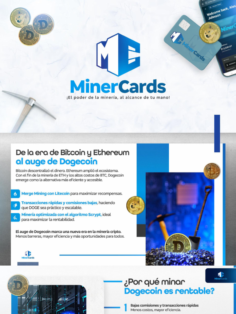 ESP - Presentación Oficial Minercard | PDF