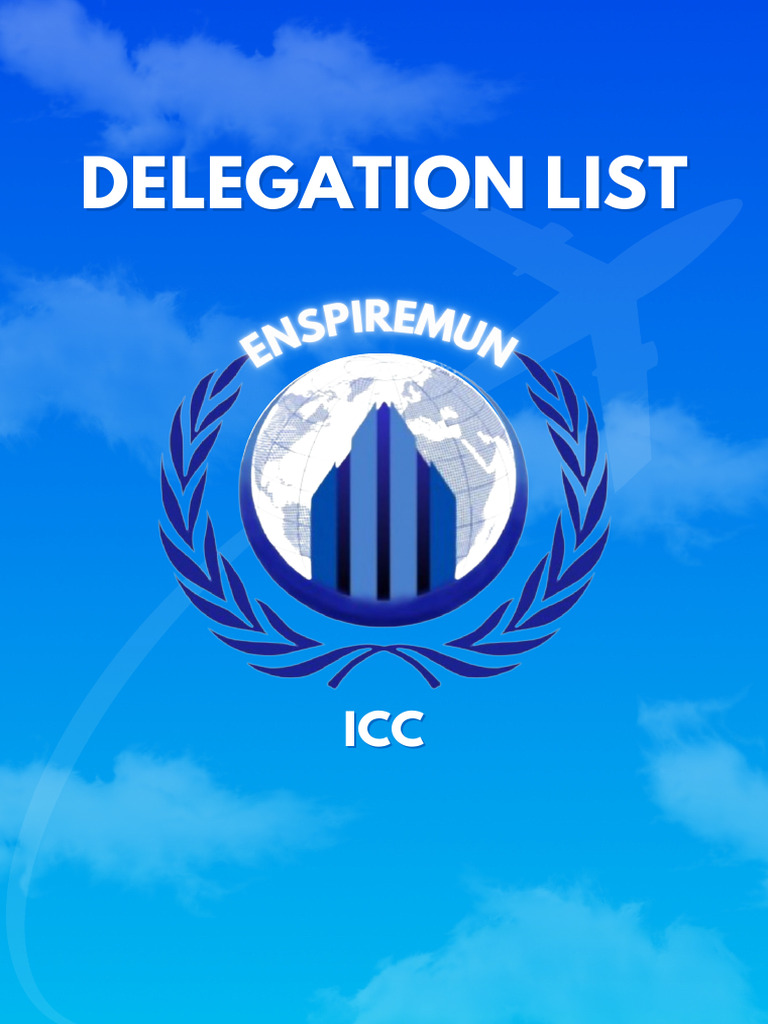 Icc Delegation List | PDF