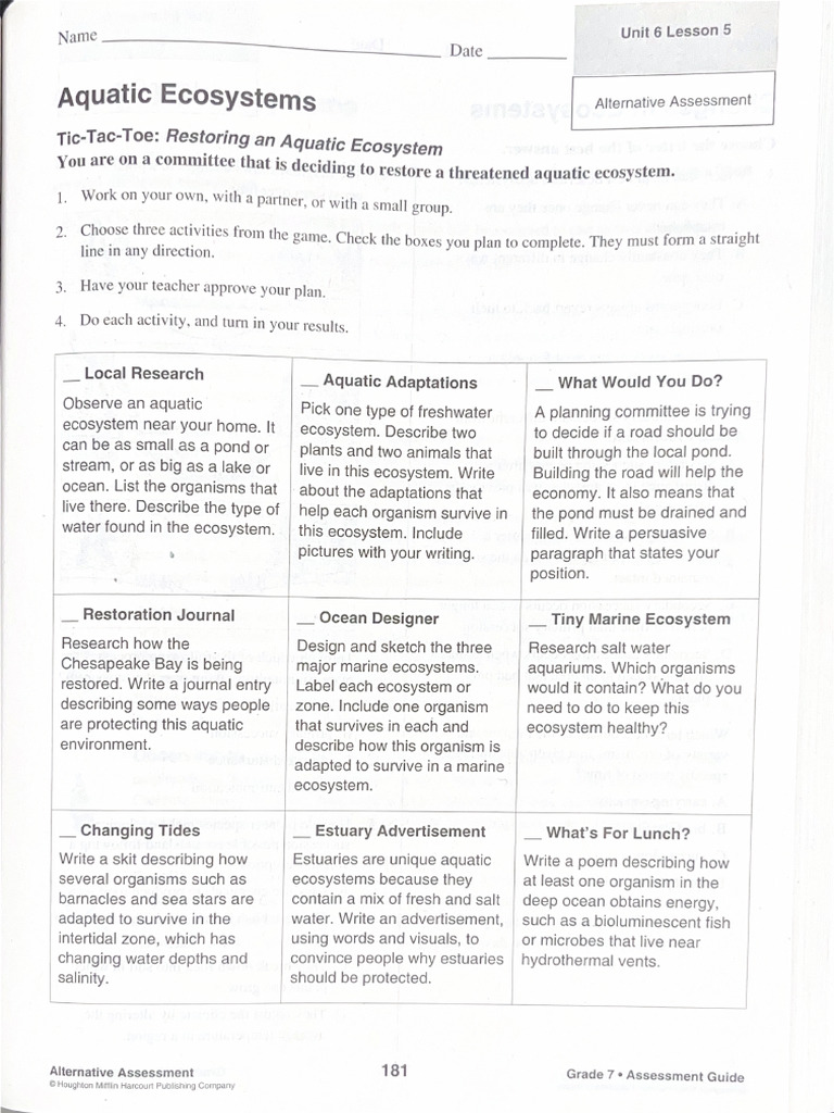 Aquatic Ecosystems | PDF