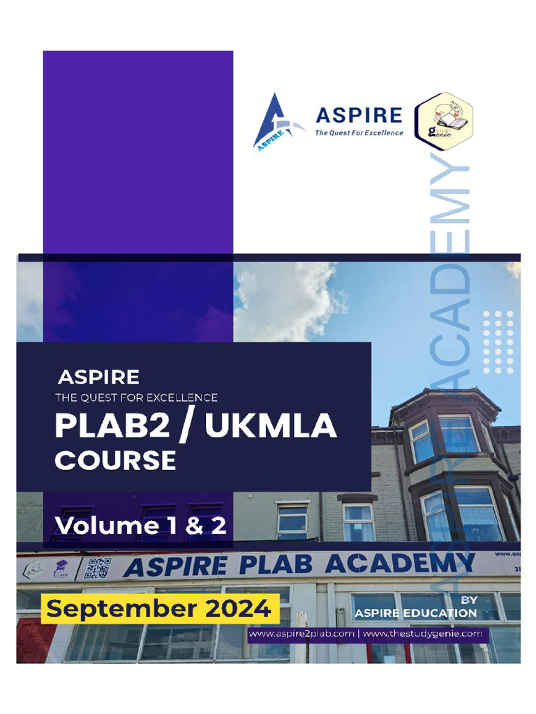 Aspire Plab2 Ukmla Notes | PDF