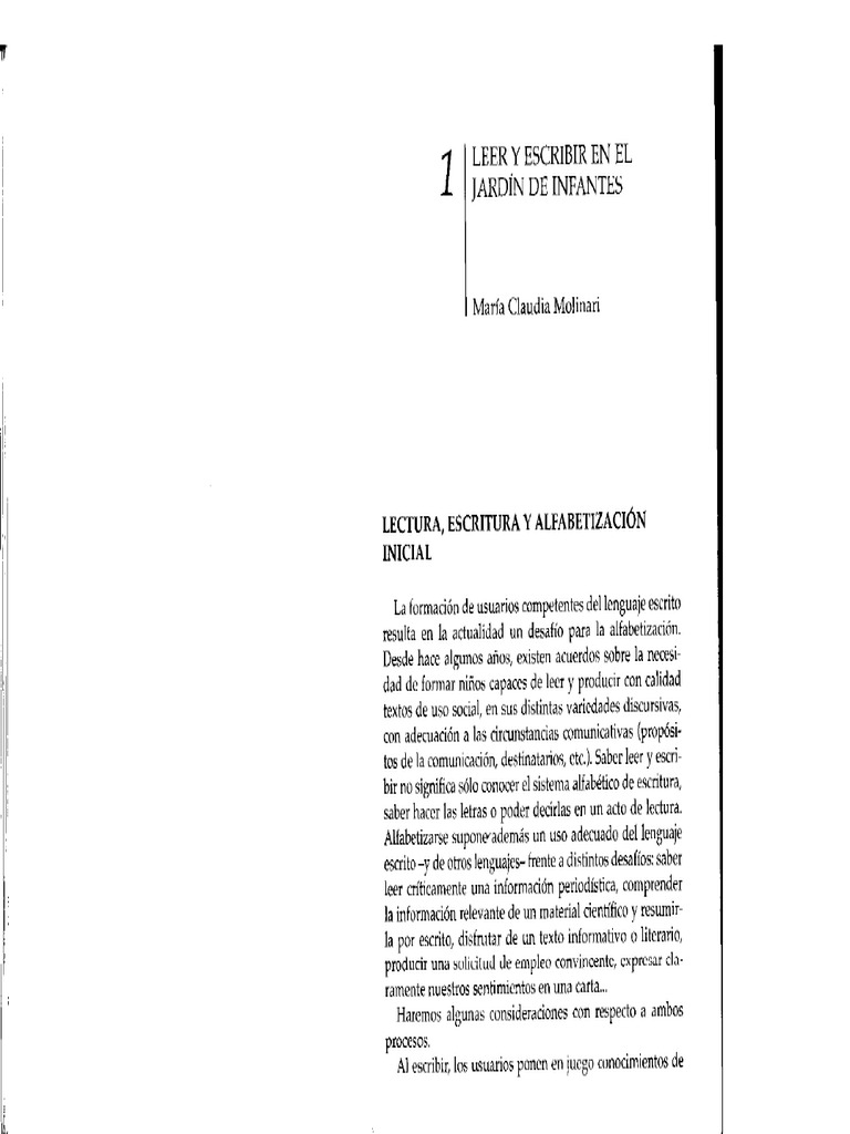 Letra y Numeros. Cap. 1 | PDF