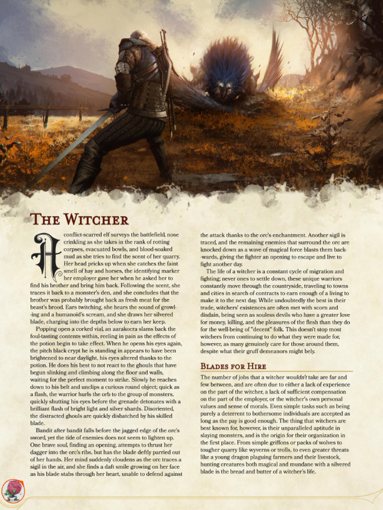 Witcher 5a Fanmade | PDF