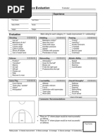 Cricket Team and Player Profile Template | PDF