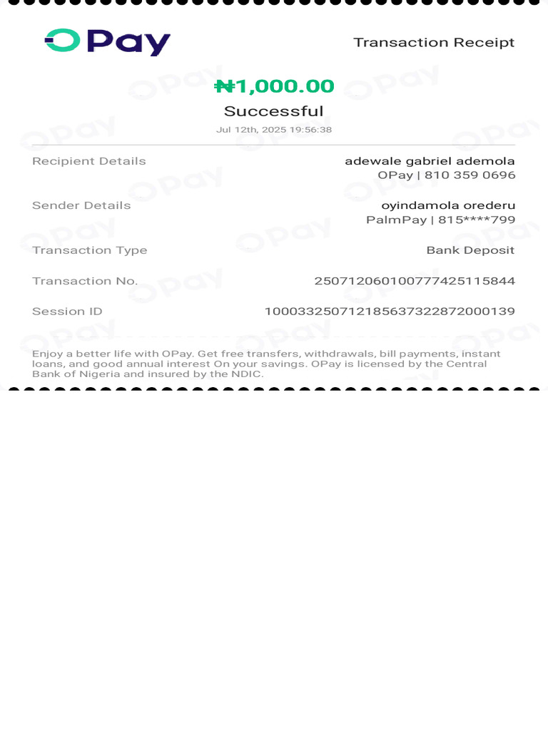 Transaction Receipt-250712060100777425115844 | PDF