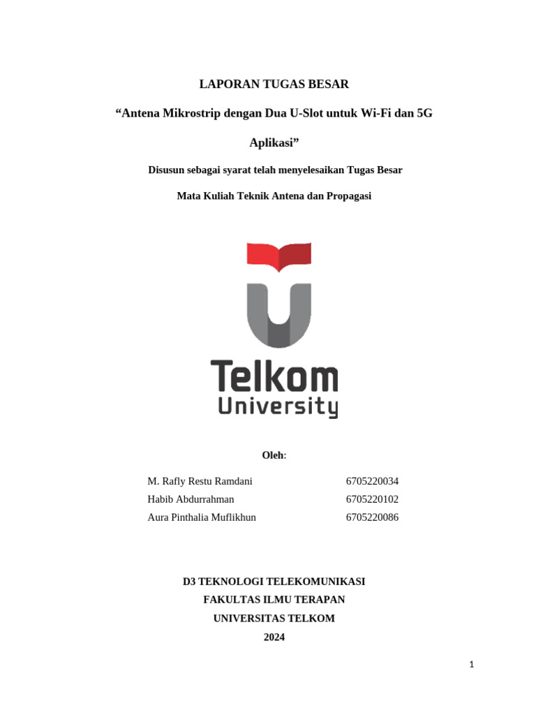 Laporan Tubes Antenna | PDF