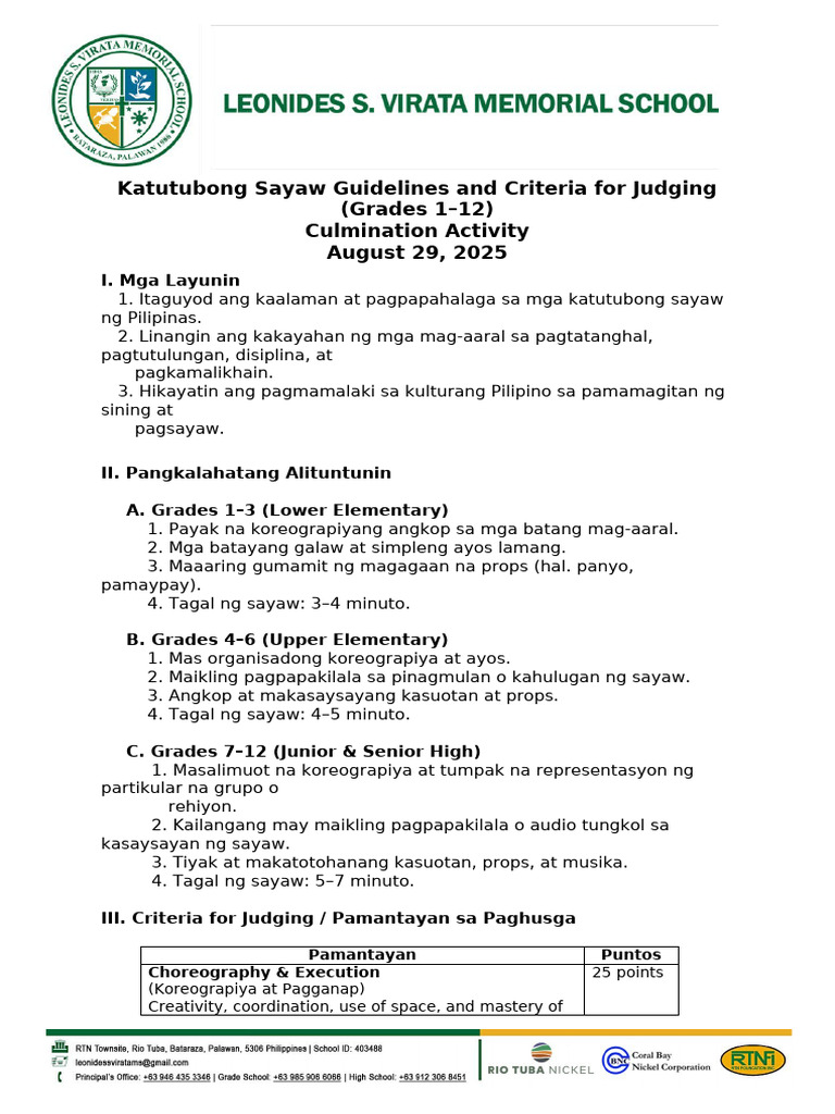 Katutubong Sayaw | PDF