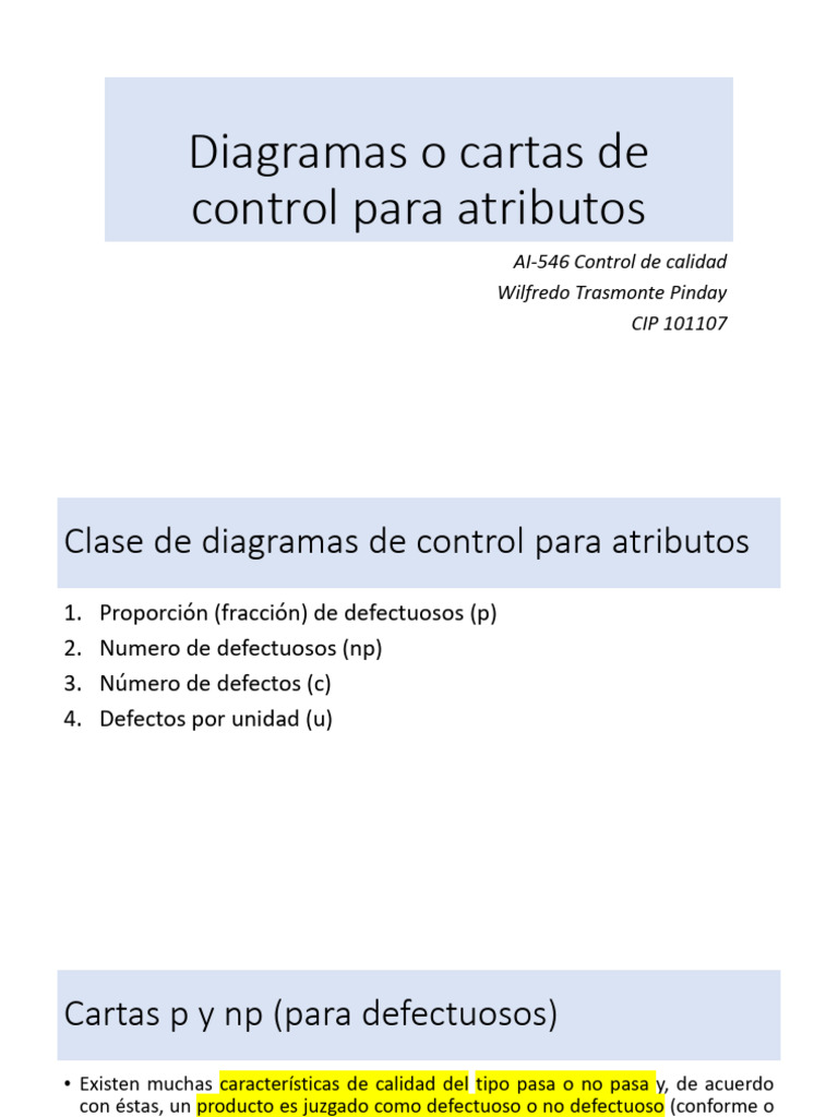 8 Clase Cartas de Control para Atributos | PDF | Desviación Estándar | Distribución de veneno