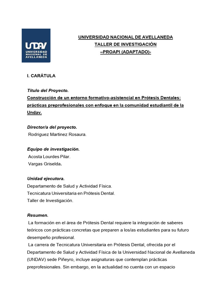 Trabajo Final Taller de Investigación. OK | PDF | Maestros
