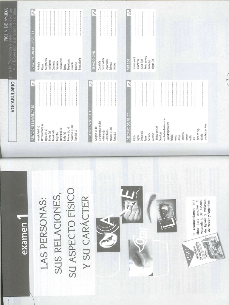 Examen 1 Dele A1. Eldesa. | PDF