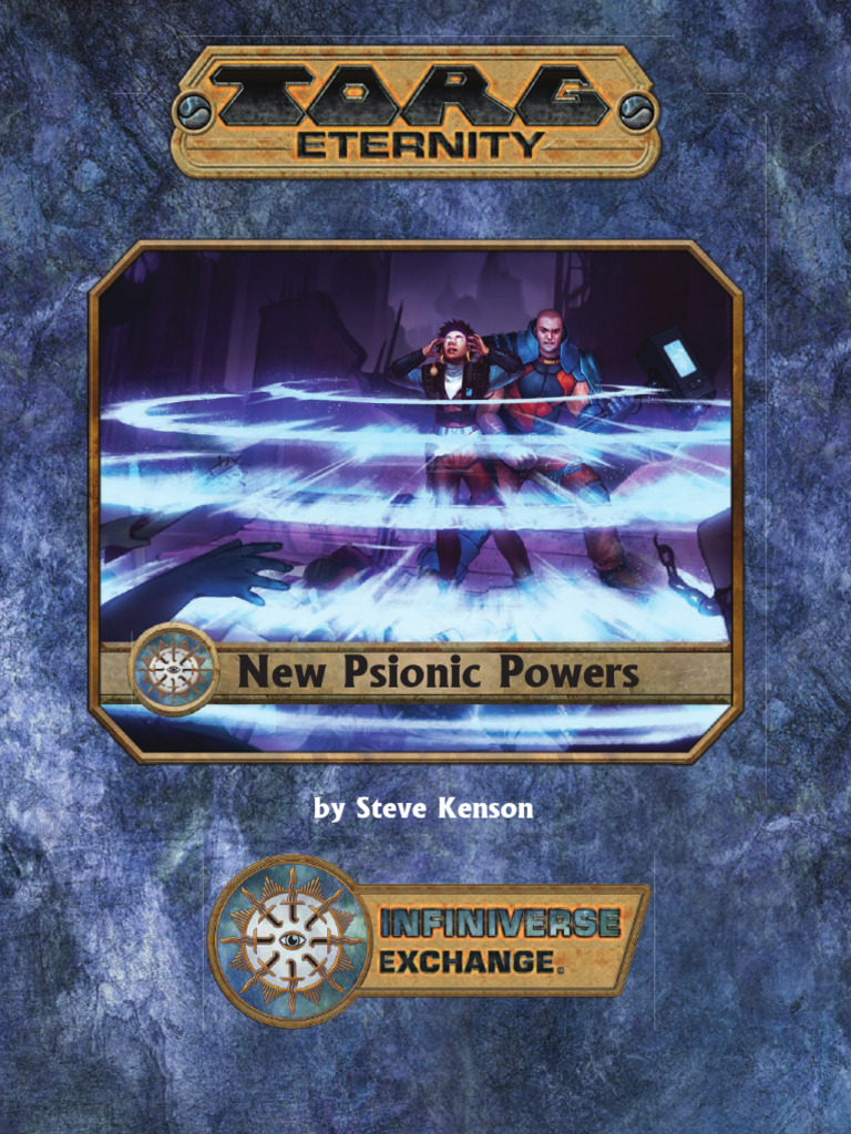 New Psionic Powers for Torg Eternity | PDF | Sleep