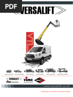 Versalift Parts and Service Manual | PDF | Elevator | Manufactured Goods