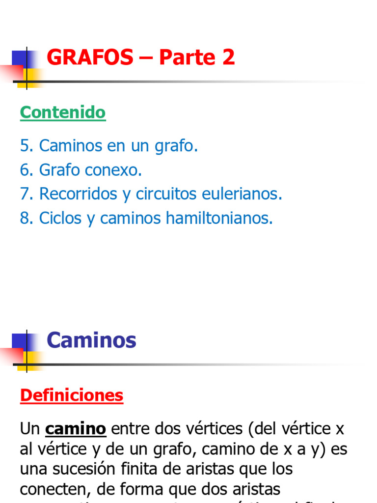 Grafos Conexos y Disconexos | PDF | Teoría de grafos | Informática teórica