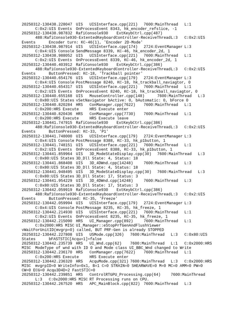Log Voluson 000875 | PDF | Computer Architecture | Computer Engineering