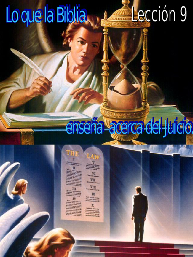 Juicio Divino: Acciones y Sentencias | PDF | Contenido bíblico | Teología