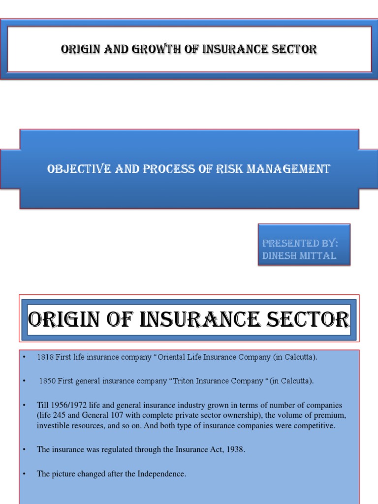 Navigating the Evolution of India's Insurance Sector: An Overview of ...