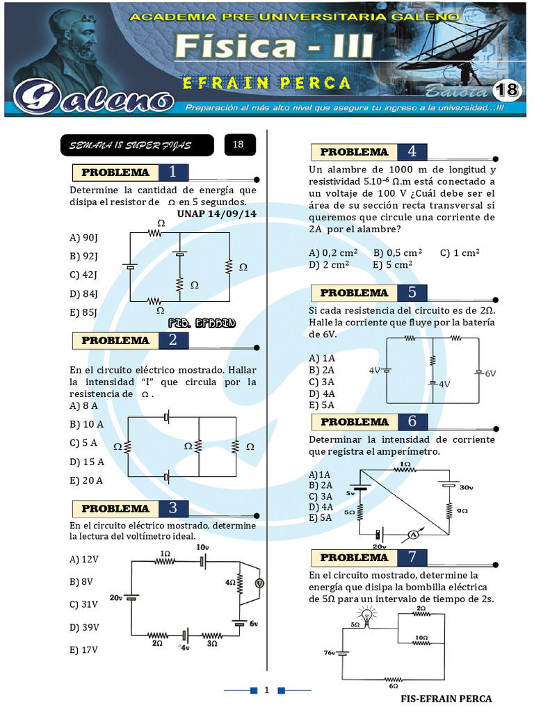 Repaso Final Fisica 3 | PDF | Rayo X | Resistor