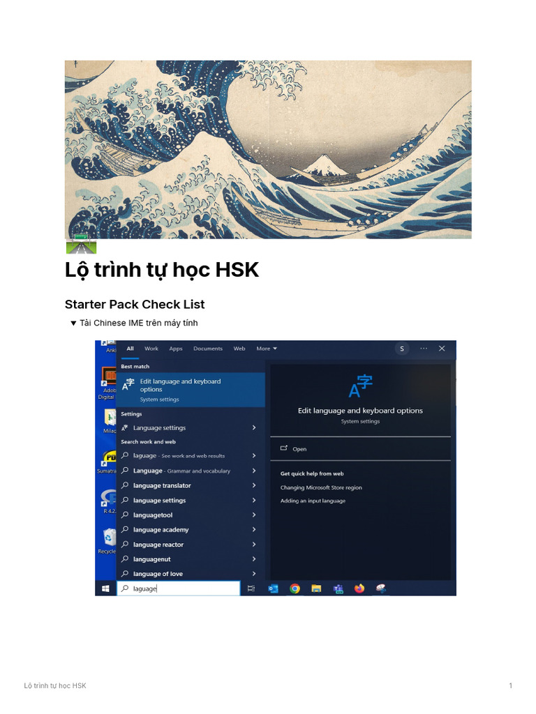 Lộ Trình Tự Học Từ H1-H4 (By Tran Phuoc Duy) | PDF
