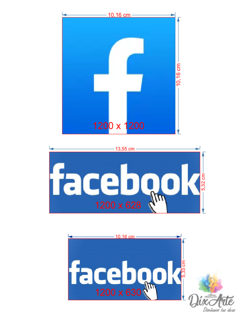 Dimensiones Imagenes RRSS 2020 en CM | PDF