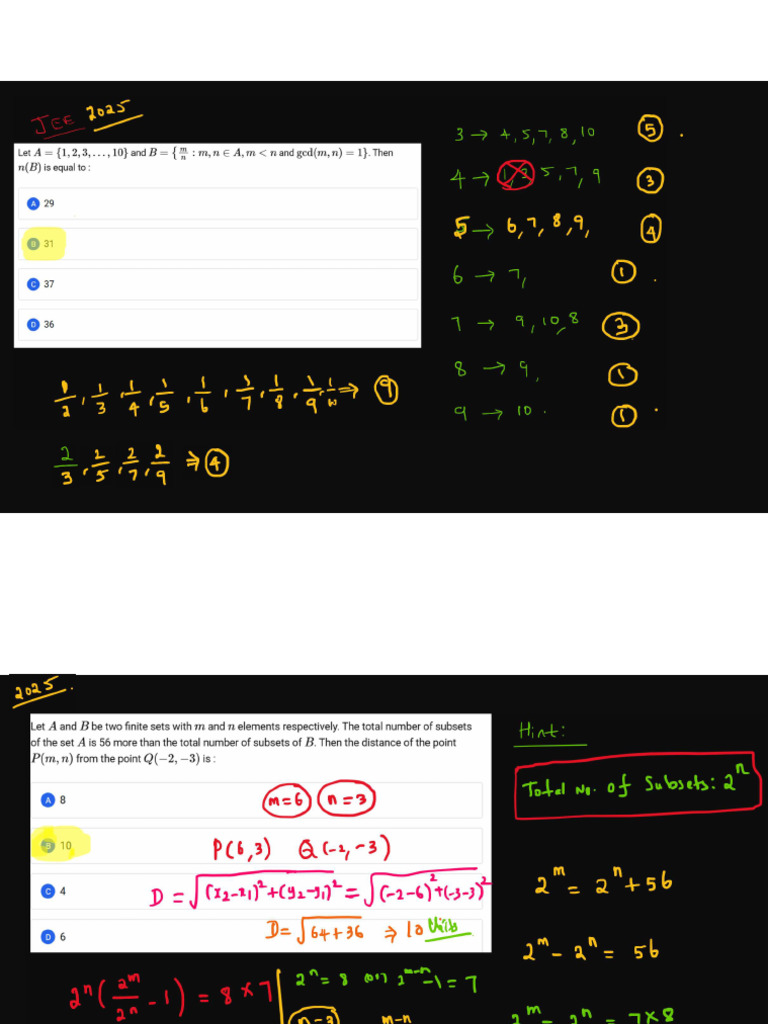 Problem Solving Sessions | PDF