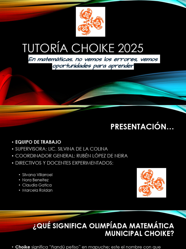 Olimpiada Matemática Choike 2025 | PDF | Matemáticas