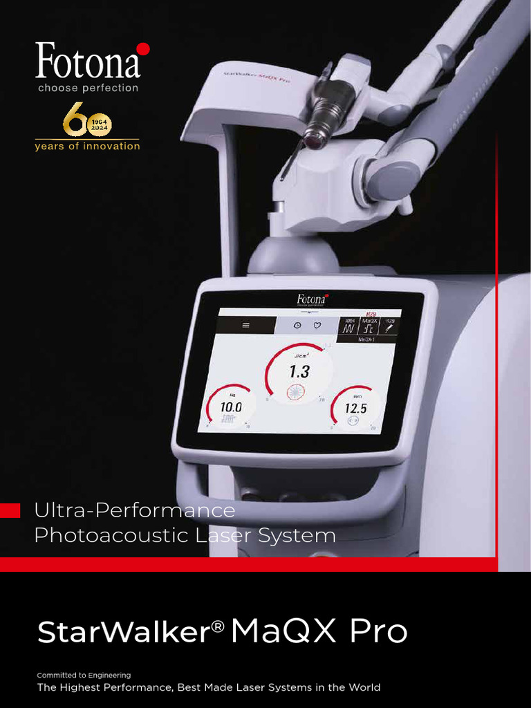 Fotona StarWalker MaQX Pro Overview | PDF | Laser | Quantum Optics