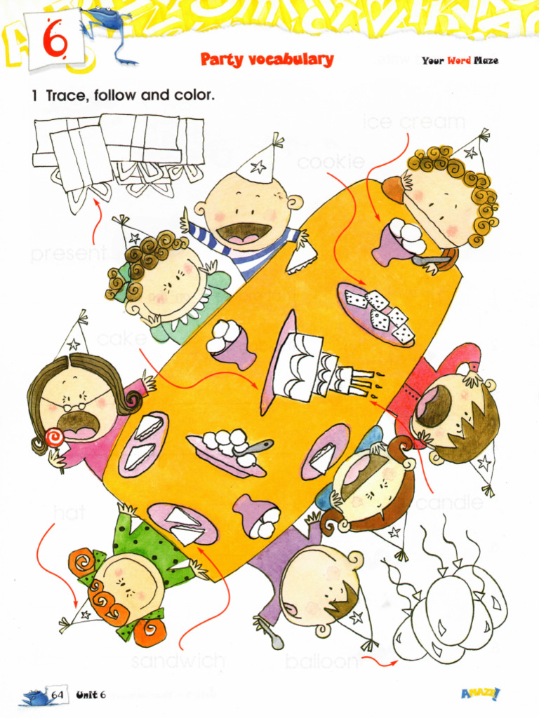 Amaze! English For Kids 1 - Unit 06 | PDF