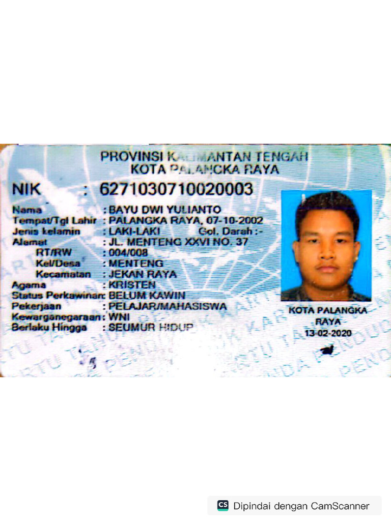 KTP Bayu Dwi Yulianto | PDF