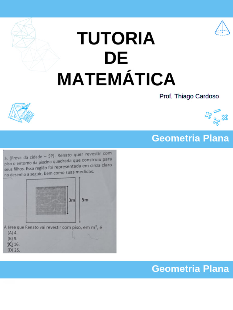 Tutoria de Matemática S4 A3 | PDF