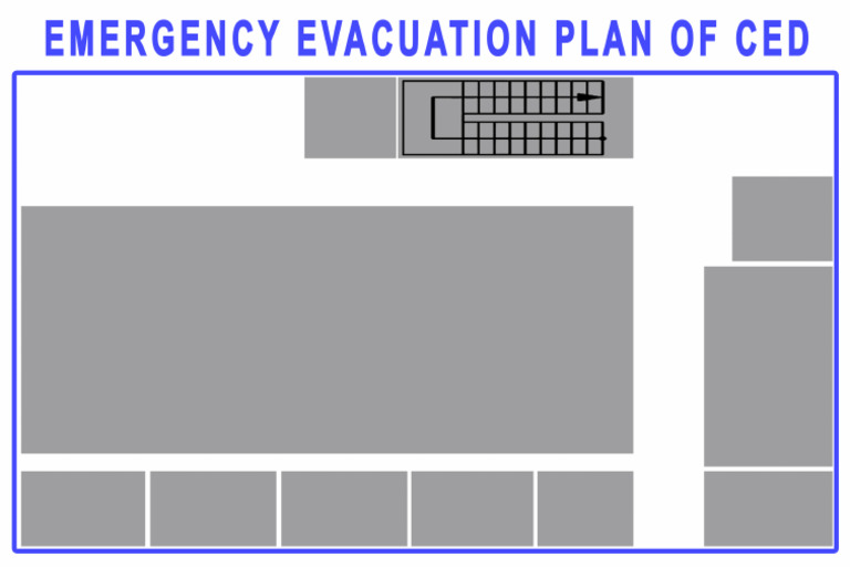 Emergency Evacuation Plan of Ced | PDF