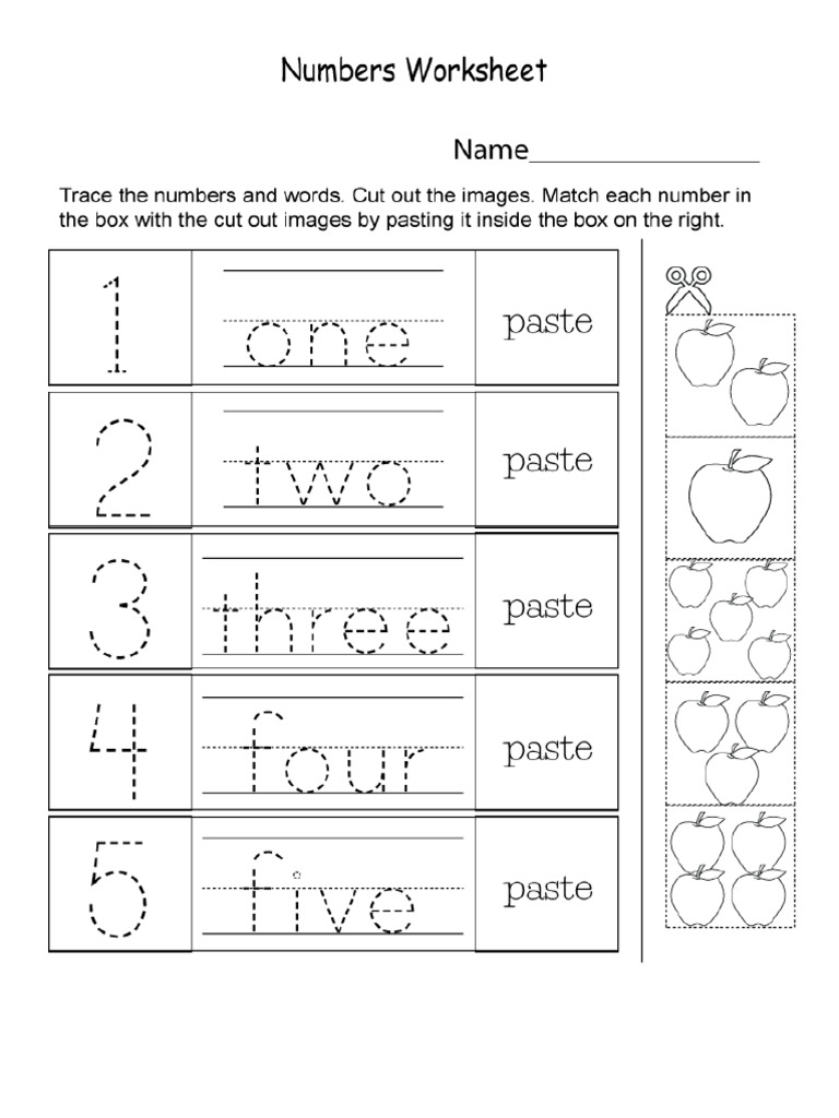 1ST Grade Numbers | PDF
