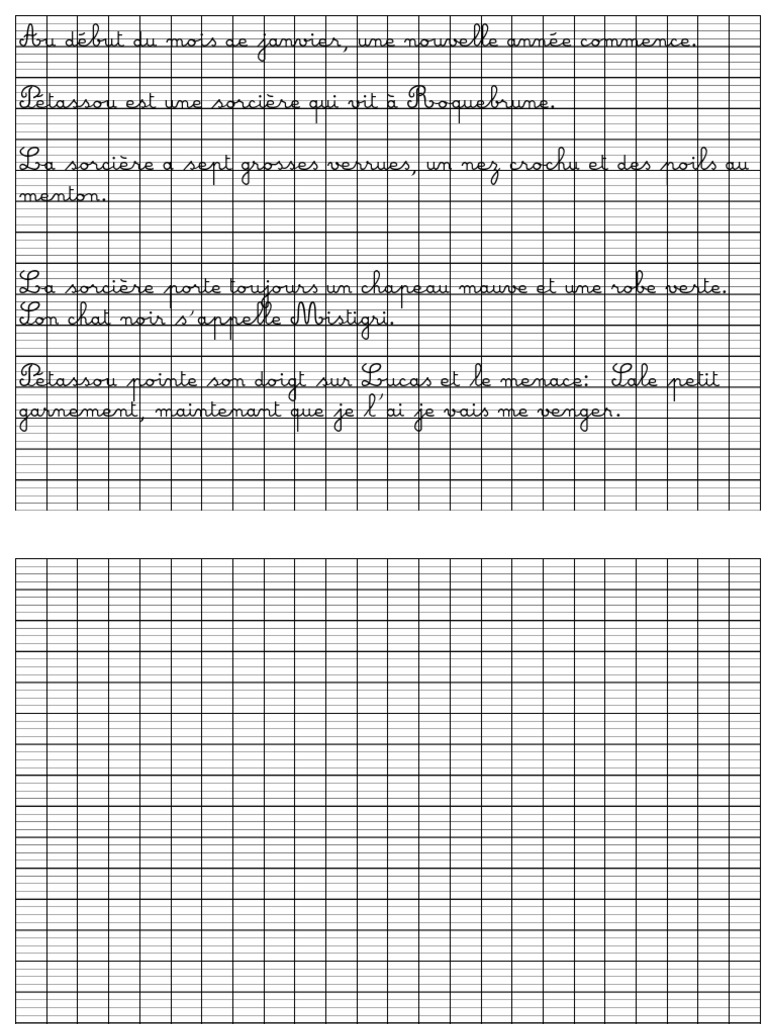 Copie P3 Lignes Séyès | PDF