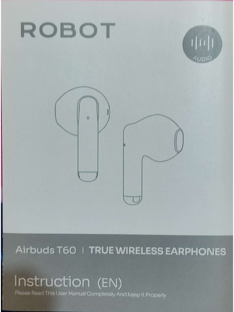 ROBOT Airpods T60 Manual (English) | PDF