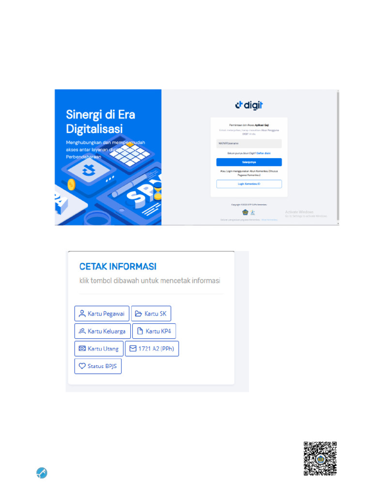 Tata Cara Unduh Dokumen Bukti Potong Pajak 1721 PDF | PDF