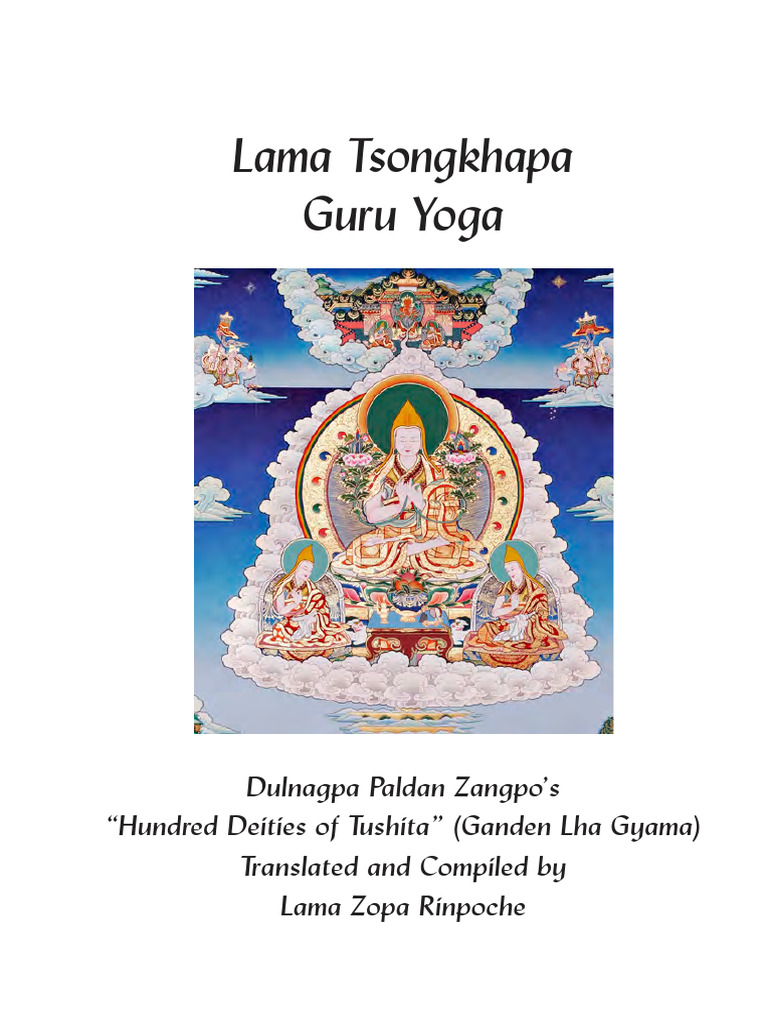 Lama Tsongkhapa Guru Yoga Practice | PDF | Je Tsongkhapa | Religious ...