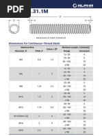BSP - BSPT Thread Chart - British Metrics | PDF | Plumbing | Tools