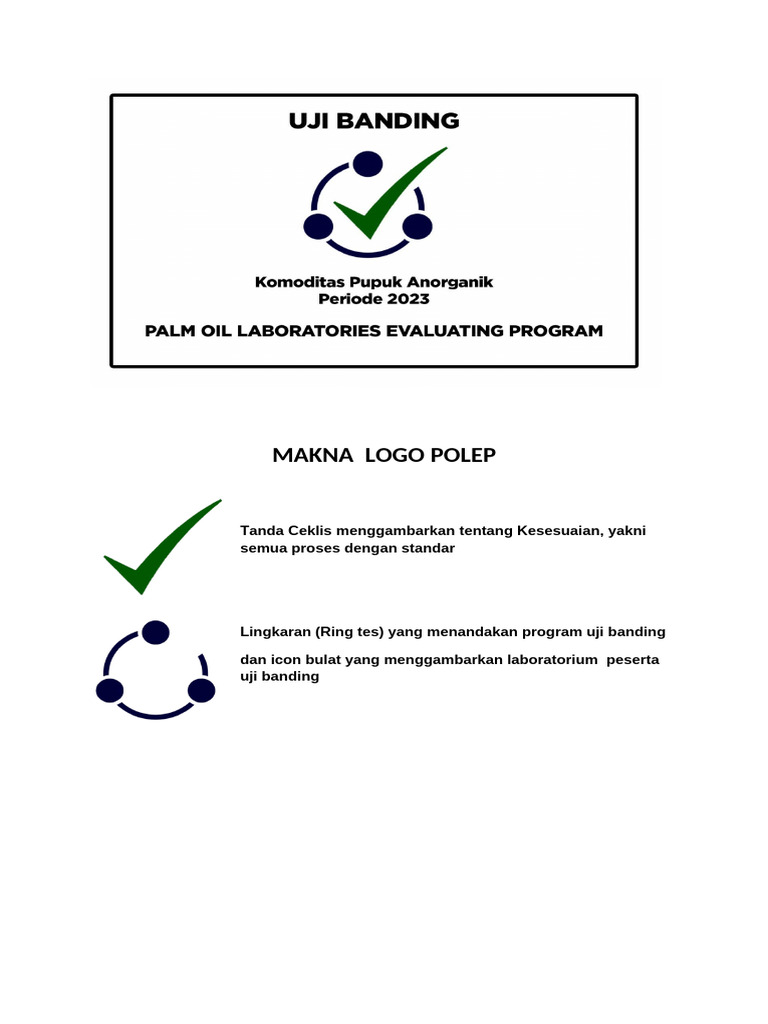 Makna Logo Polep dan Ceklis Bulat | PDF