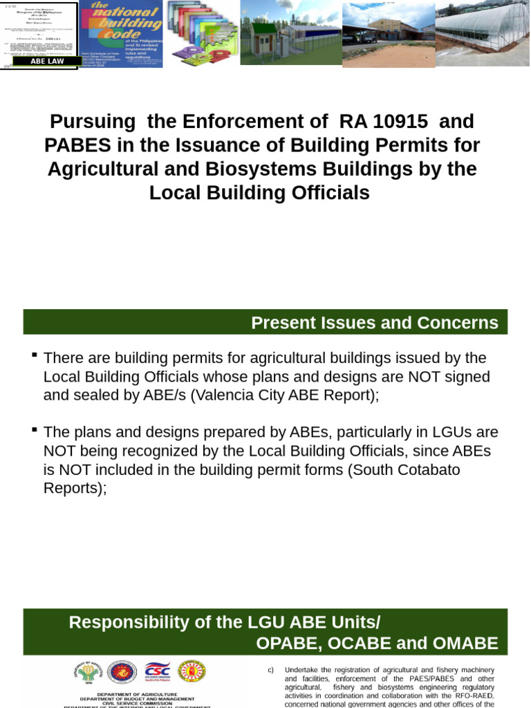 Enforcing RA 10915 for Building Permits | PDF | Justice | Crime & Violence