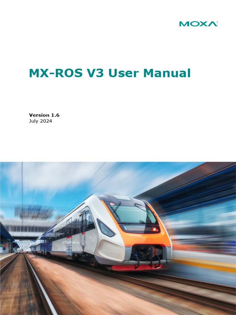 Moxa Manual MX Ros | PDF | Computer Network | Multicast