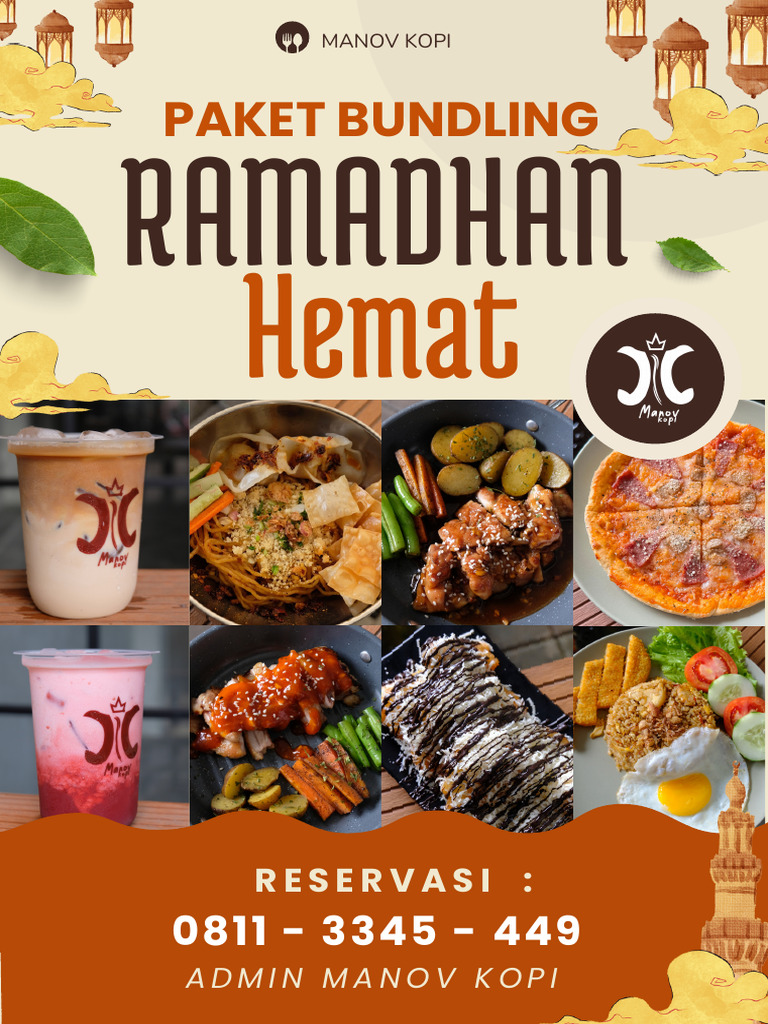 Spesial Menu Promo Ramadhan - Manov | PDF | Foods | Cuisine