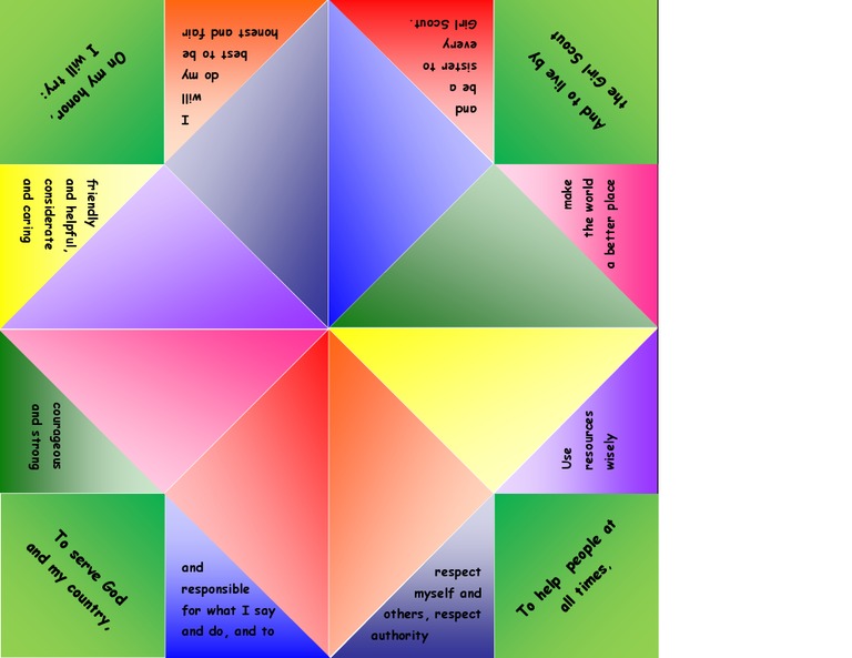 Girl Scout Good Deed Catcher | PDF | Social Science