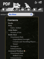 Aeldari Codex 10th Edition Overview | PDF | Tabletop Games | Gaming