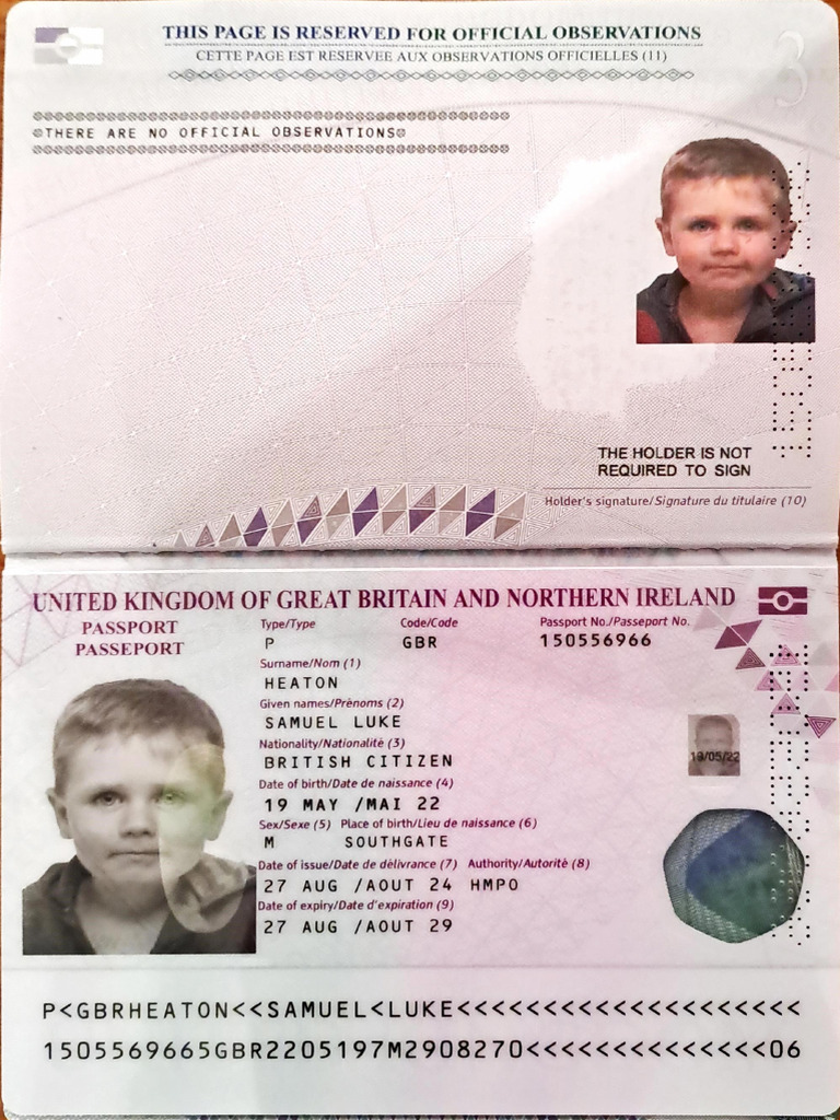 Passport Samuel Luke 2024.08 | PDF