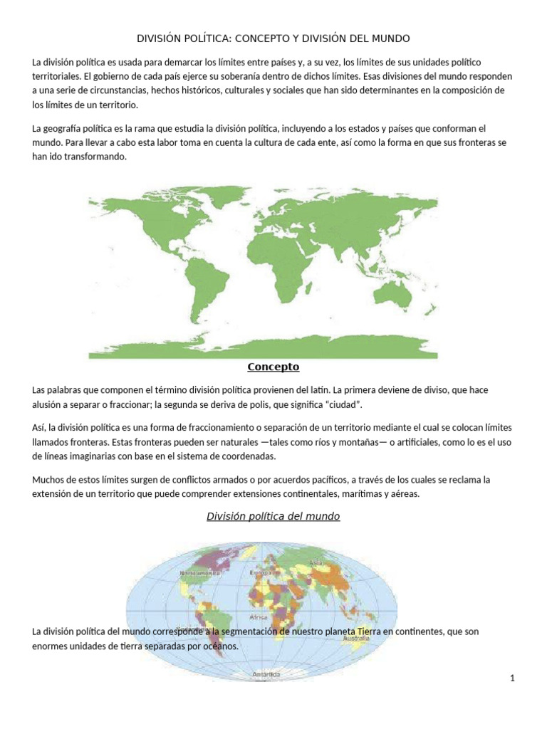 Texto TP 6 | PDF | Continente | Europa