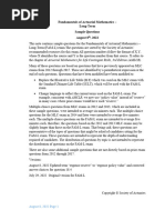 IFOA Qualification Handbook 2023 2024 | PDF | Actuary | Actuarial Science