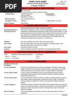 Fast Orange Pumice Lotion SDS | PDF | Dangerous Goods | Safety