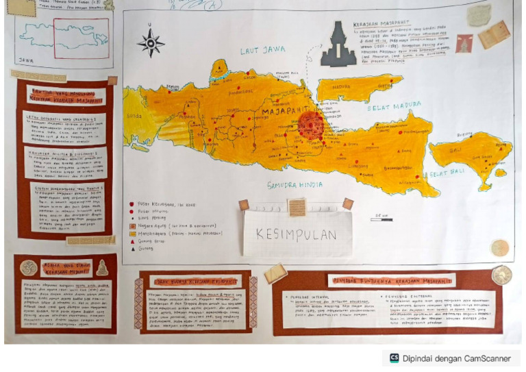 Peta Kerajaan Majapahit | PDF