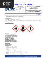 UN1866 Resin Solution Safety Data Sheet | PDF | Dangerous Goods ...