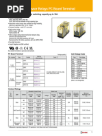 LU-5-R Relay Pinout and Specs | PDF | Alternating Current | Relay